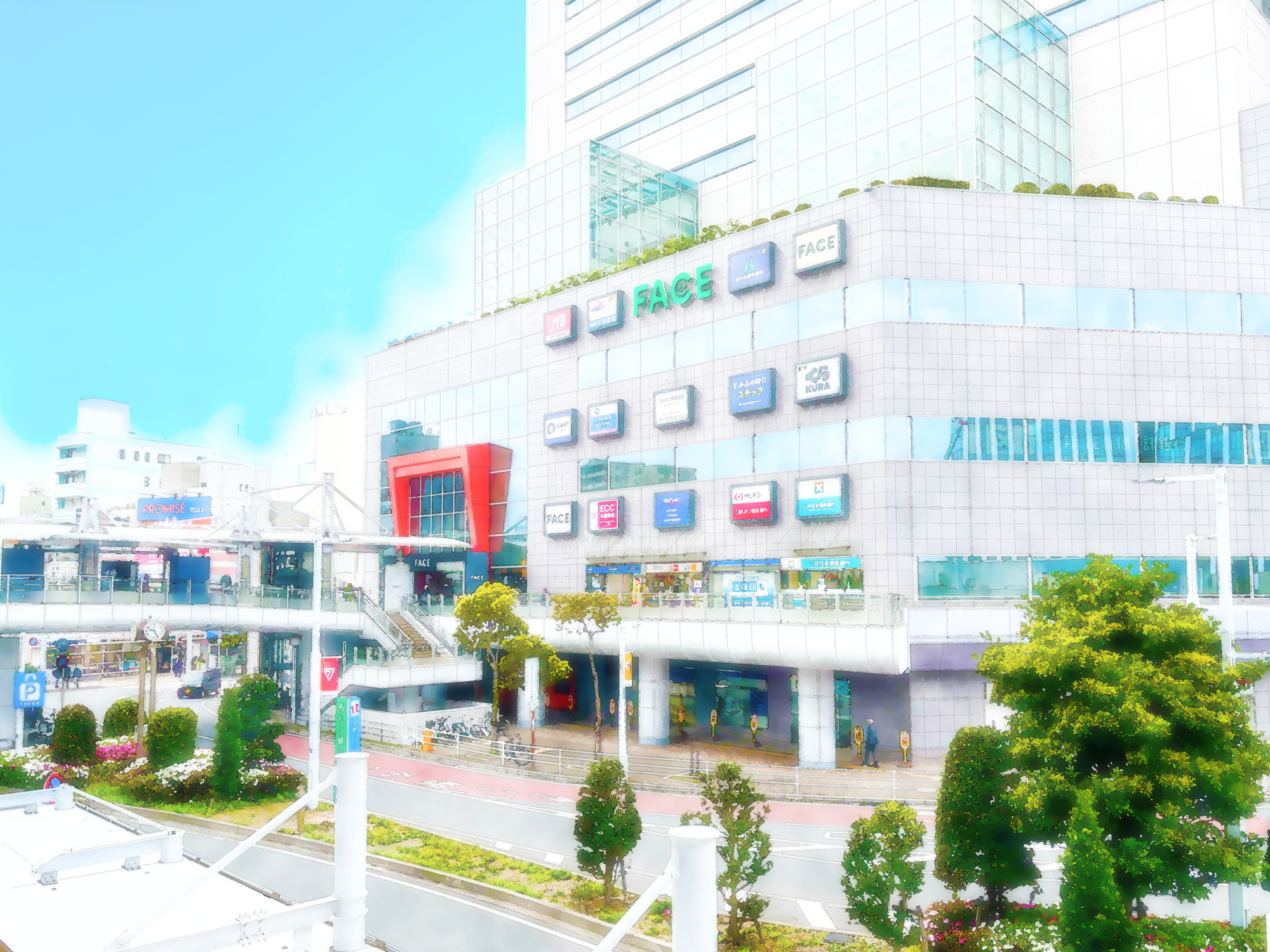 船橋フェイス 船橋駅前のショッピングセンター。船橋市役所出張所などの公共施設、ビックカメラやレストラン&カフェ、薬局など駅直結で利用できます